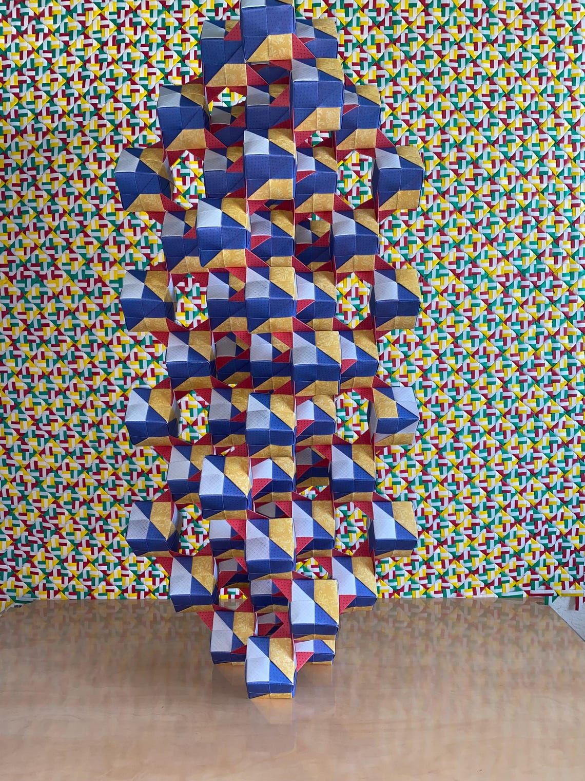XL Innovative Insane Handmade Paper Art Sculpture Origami Architecture ...