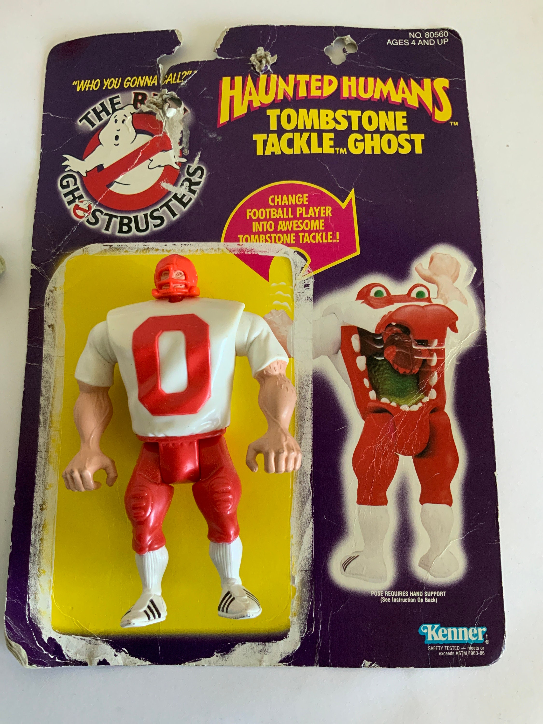 NIB the Real Ghostbusters 1984 1986 Kenner Action Figure Ghostbuster ...