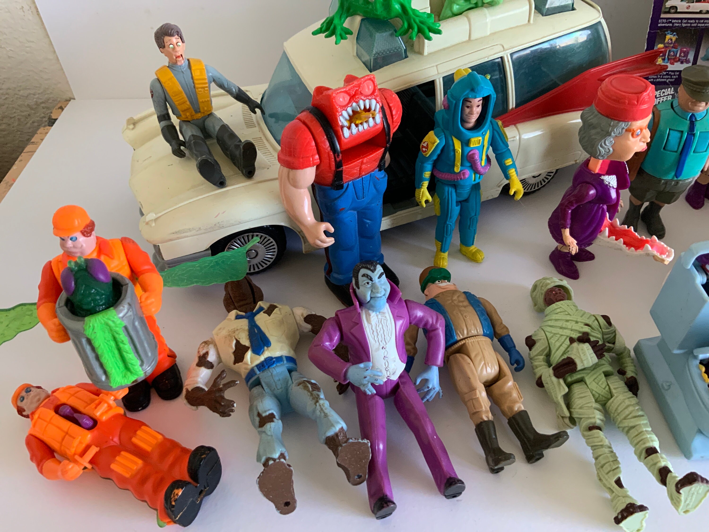 NIB the Real Ghostbusters 1984 1986 Kenner Action Figure Ghostbuster ...