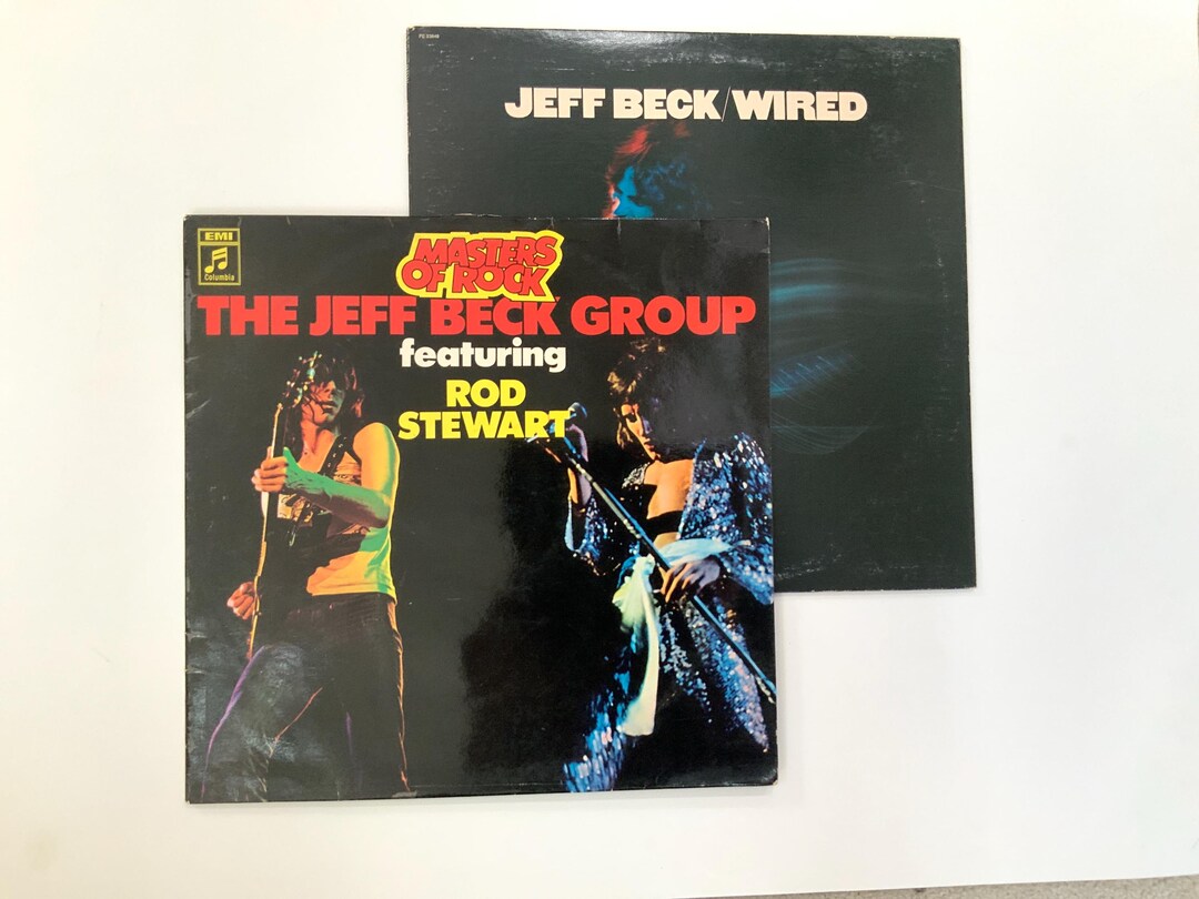 Jeff Beck Rod Stewart MASTERS of ROCK 2 Jeff Beck Group Vinyl Records ...