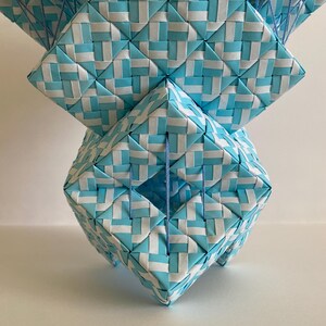 STRING Origami Polyhedral Sphere Paper Engineering Sculpture ...