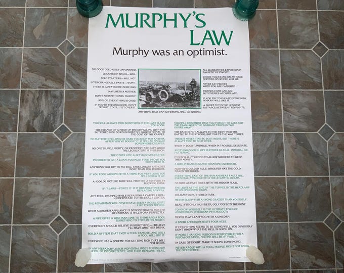 MURPHY'S LAW - Etsy Canada