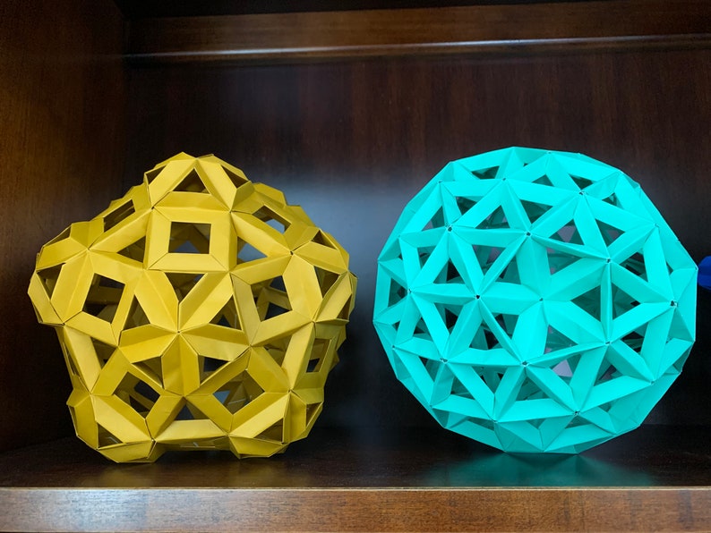 Easy 108 Sheet Octahedral Cube Vancehoustonorigami.com Original Art ...