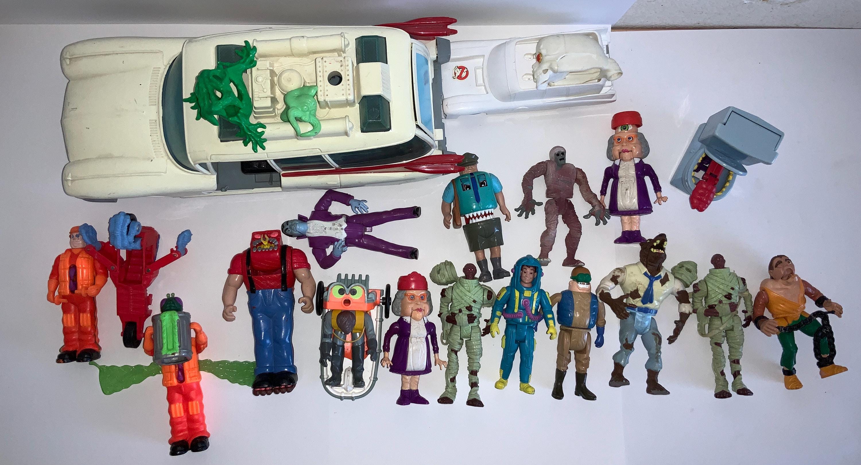 NIB the Real Ghostbusters 1984 1986 Kenner Action Figure Ghostbuster ...