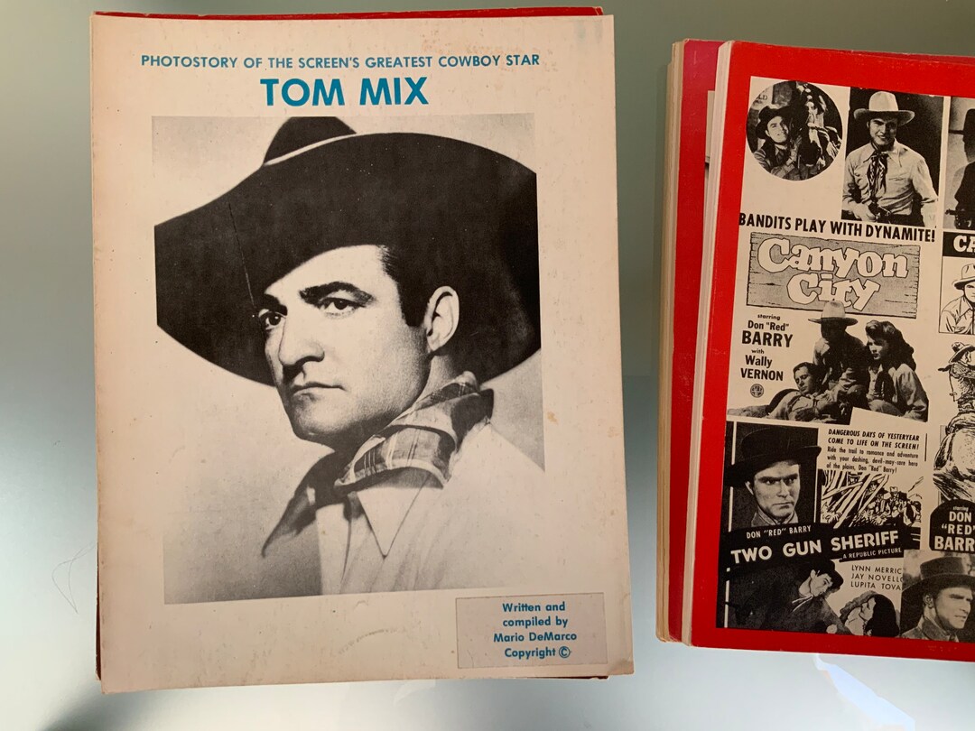 X10 B Westerns Cowboys and Villains Author Signed Cowboy Western Book ...