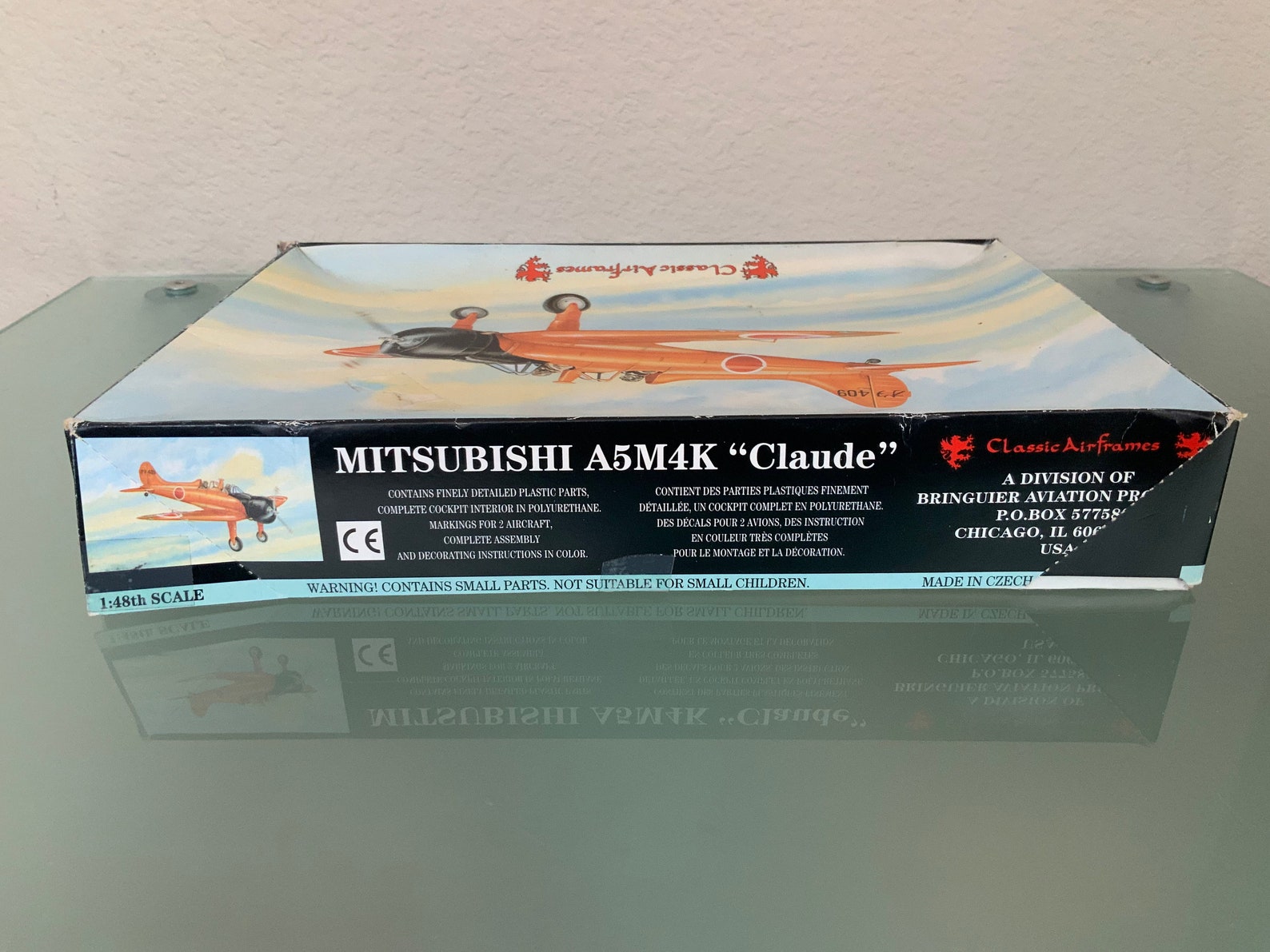 Classic Airframes 1/48 Mitsubishi A5M4K Claude Vintage Building ...