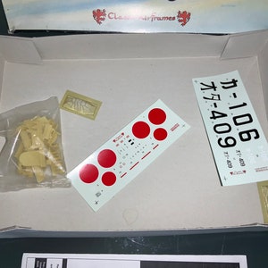 Classic Airframes 1/48 Mitsubishi A5M4K Claude Vintage Building ...