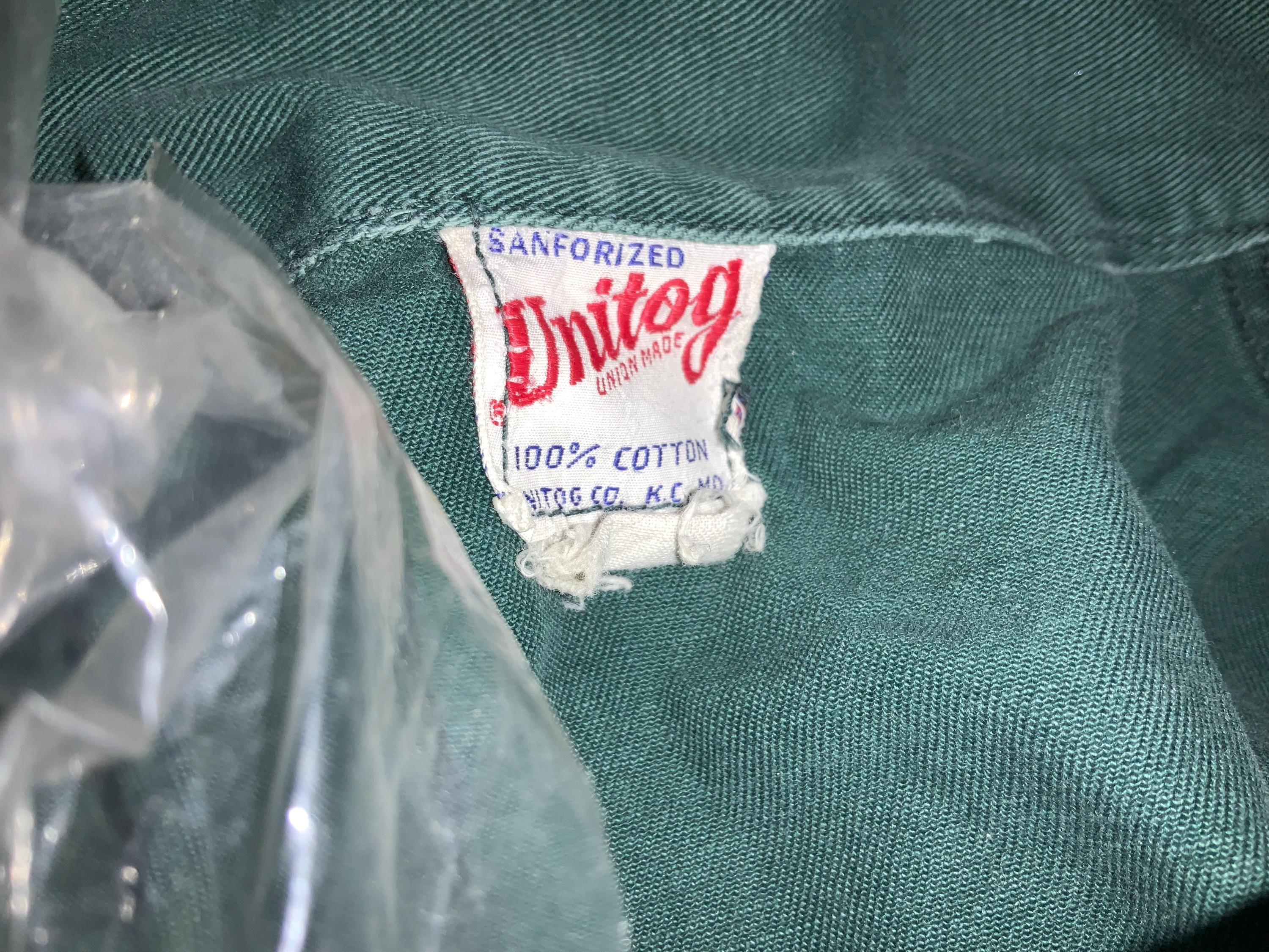 Vintage Sinclair Mechanic Uniform Set: Coveralls & Unworn Hat ...