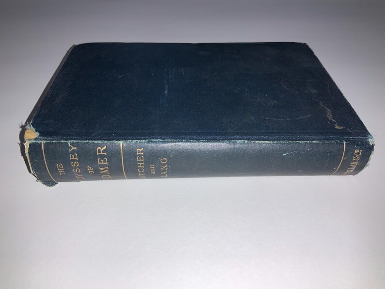 The Odyssey by Homer English Prose Antique Hardcover Book Epic Poem ...