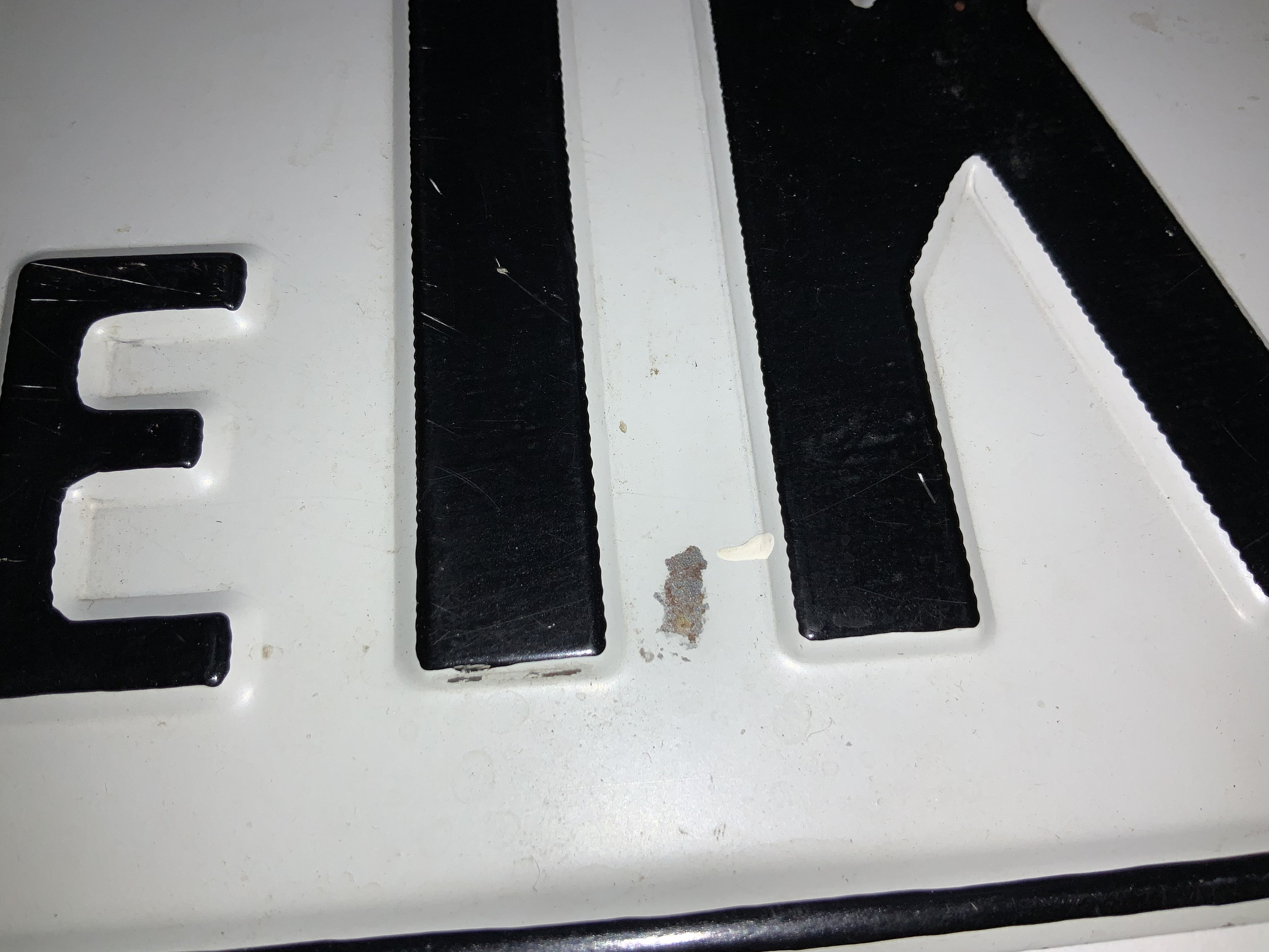 1950s Presidential Memorabilia I Like Ike Metal Sign License Plate ...