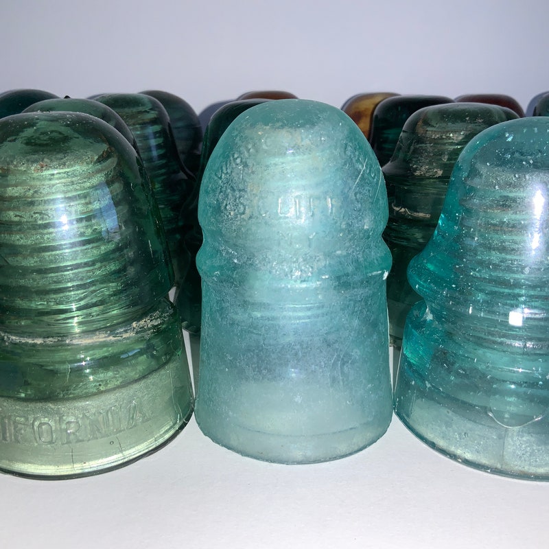 Glass Insulators for Sale - Etsy