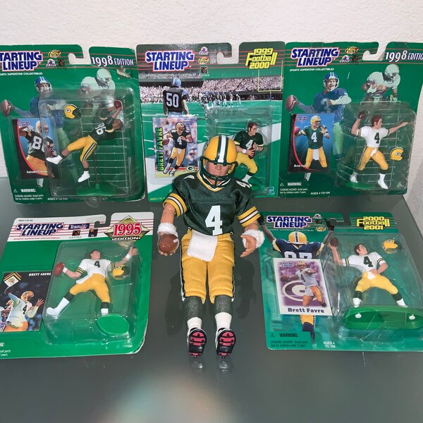 Starting Lineup Football Figurines - Etsy