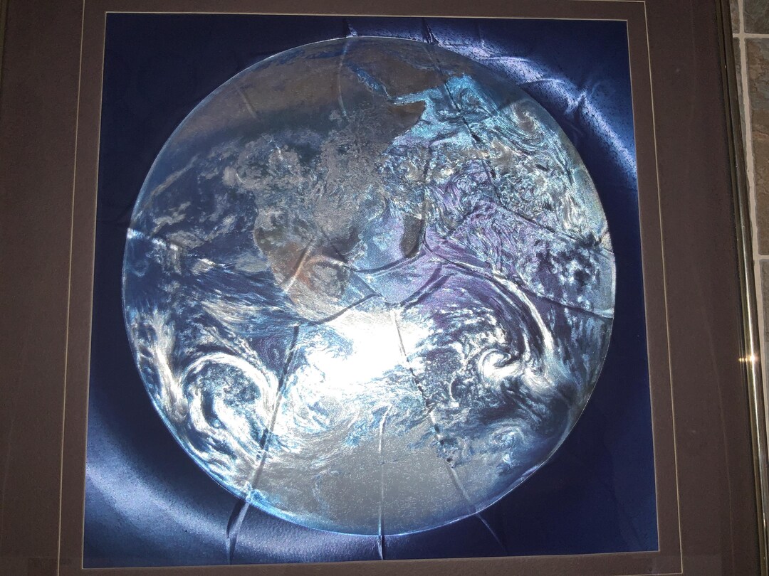 EARTH Manifestations Illusion Art of Planet With Certificate 1980 ...
