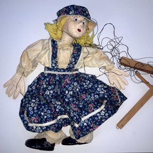 Marionette Doll - Etsy
