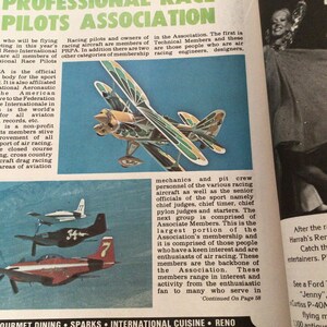 National Championship Air Races Reno Nevada 1975 Racing Transportation ...