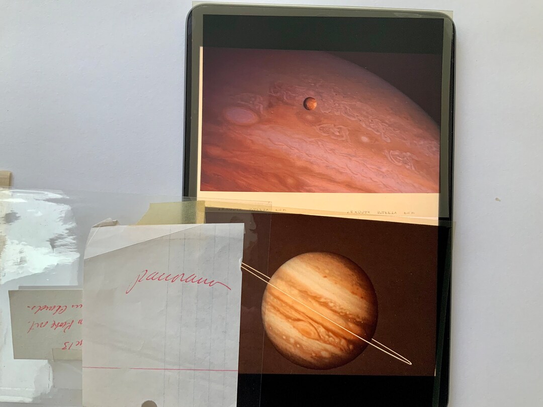 NASA JPL Voyager I Original Laboratory Photographs Kodak Safety Film ...