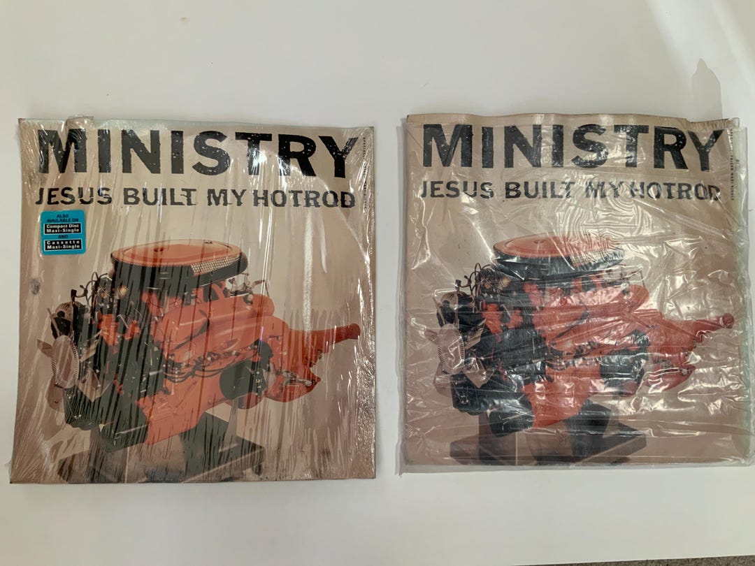 SEALED Jesus Built My Hotrod - Ministry - 2 Copies One Sealed - Slight ...