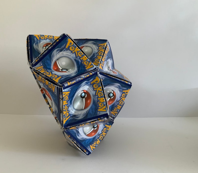 Pokémon Card Origami Handmade Sculpture Decorations Wotc Vintage ...