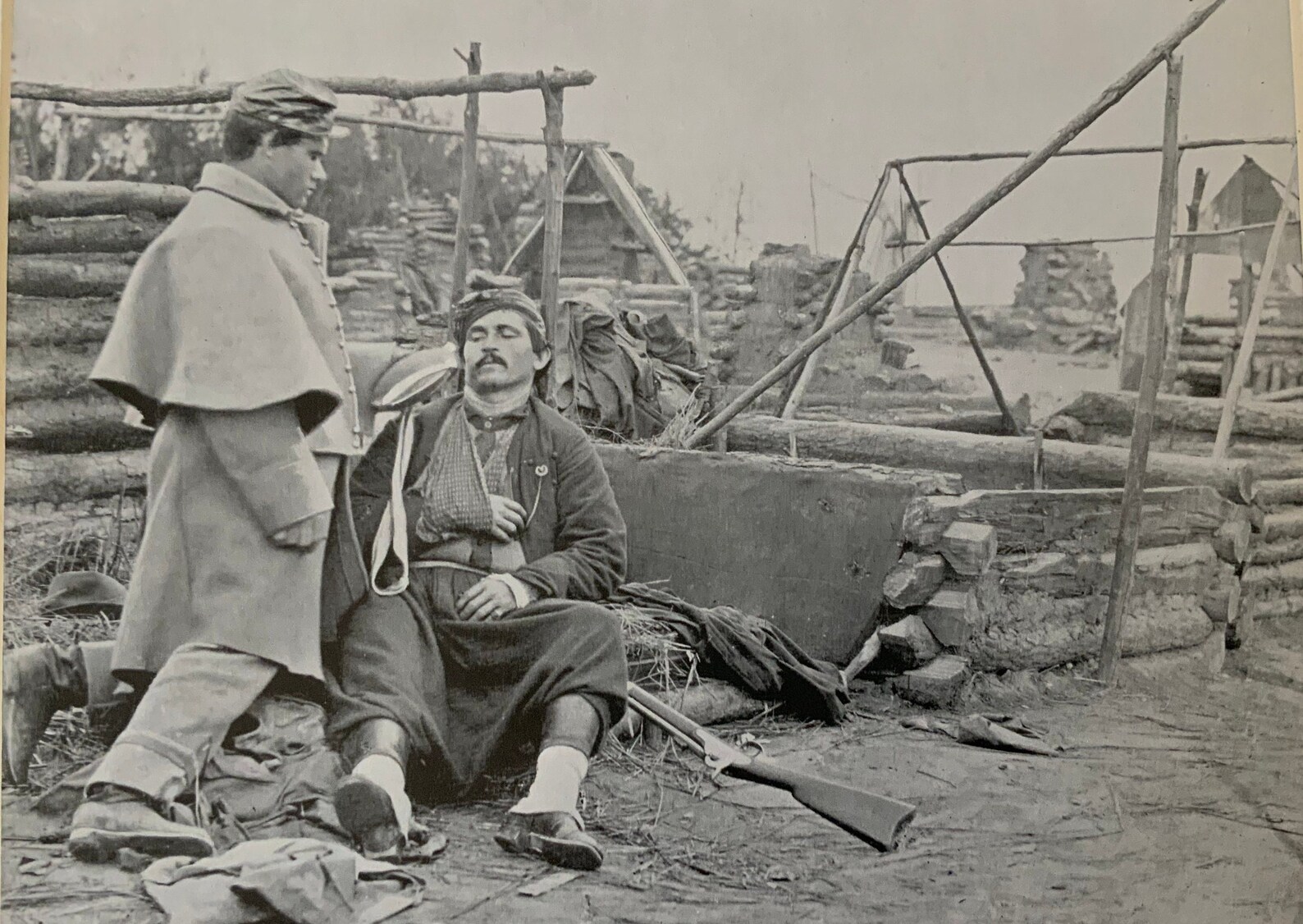 Mathew Brady Civil War Wounded Soldier Iconic Photograph Image | Etsy