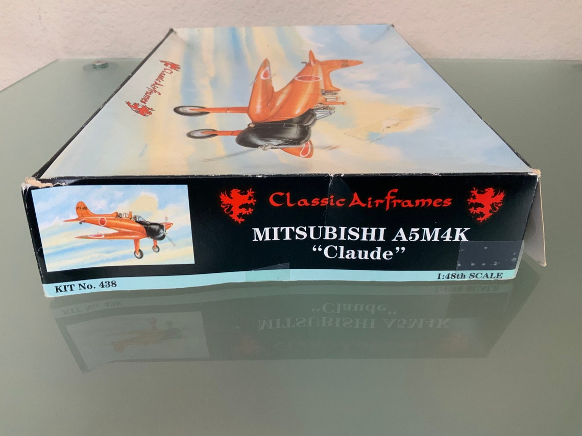 Classic Airframes 1/48 Mitsubishi A5M4K Claude Vintage Building ...