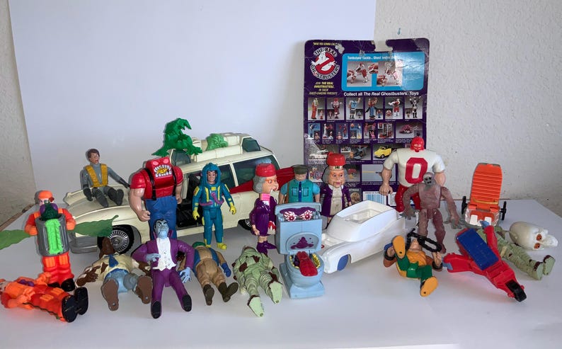 NIB the Real Ghostbusters 1984 1986 Kenner Action Figure Ghostbuster ...