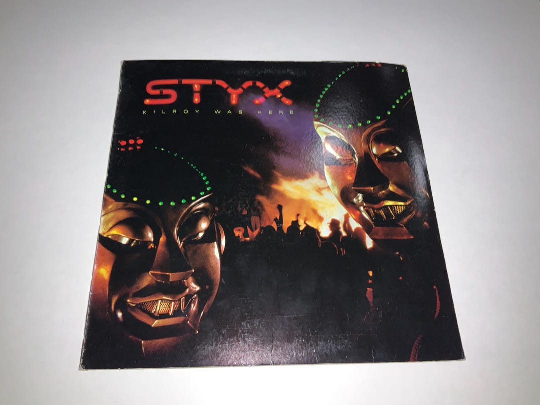 Styx Kilroy Was Here Styx Original Vinyl Records Lp 12” Played Tested ...