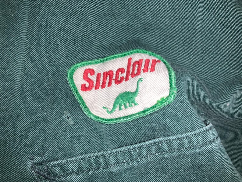 Vintage Sinclair Mechanic Uniform Set: Coveralls & Unworn Hat ...