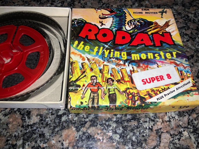 Monster Horror Sci Fi Science Fiction Western Super 8 Film Reel Movie ...