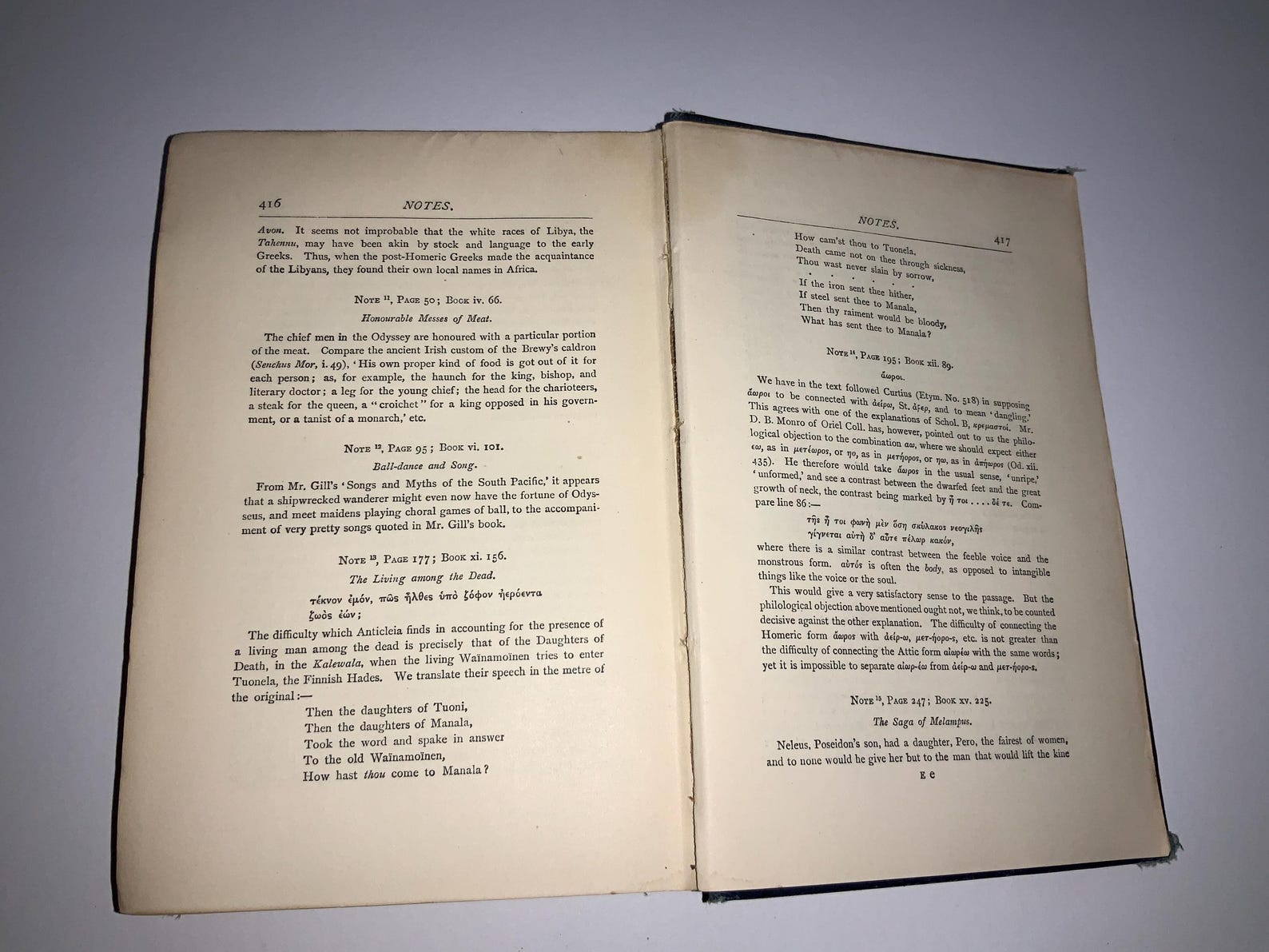 The Odyssey by Homer English Prose Antique Hardcover Book Epic Poem ...