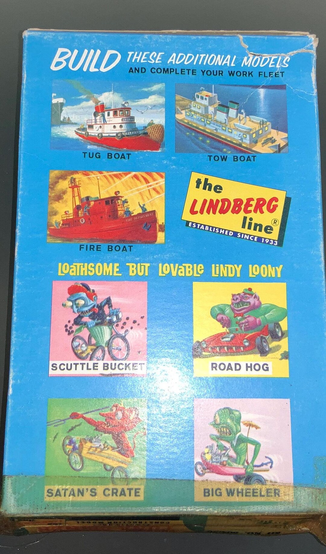 Lindberg Line Model Kit Tuna Seiner Paul Lindberg Vintage Small Scale ...