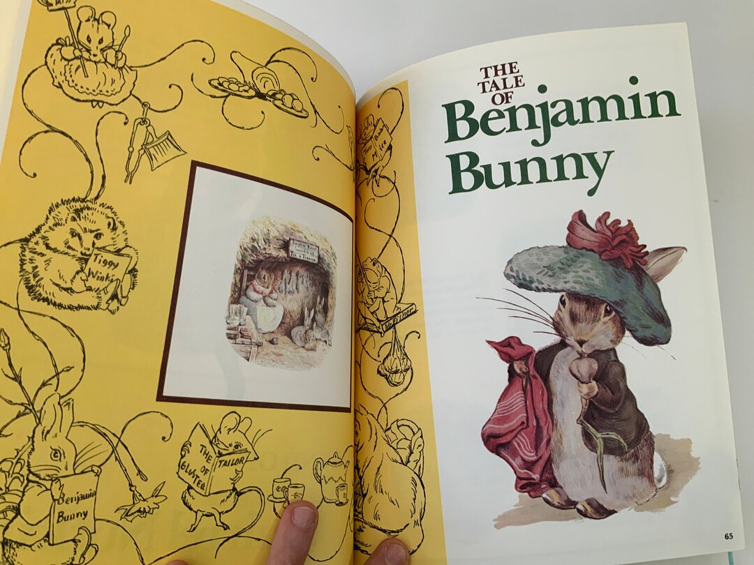 Beatrix Potter Peter Rabbit and Other Stories Squirrel Nutkin Benjamin ...