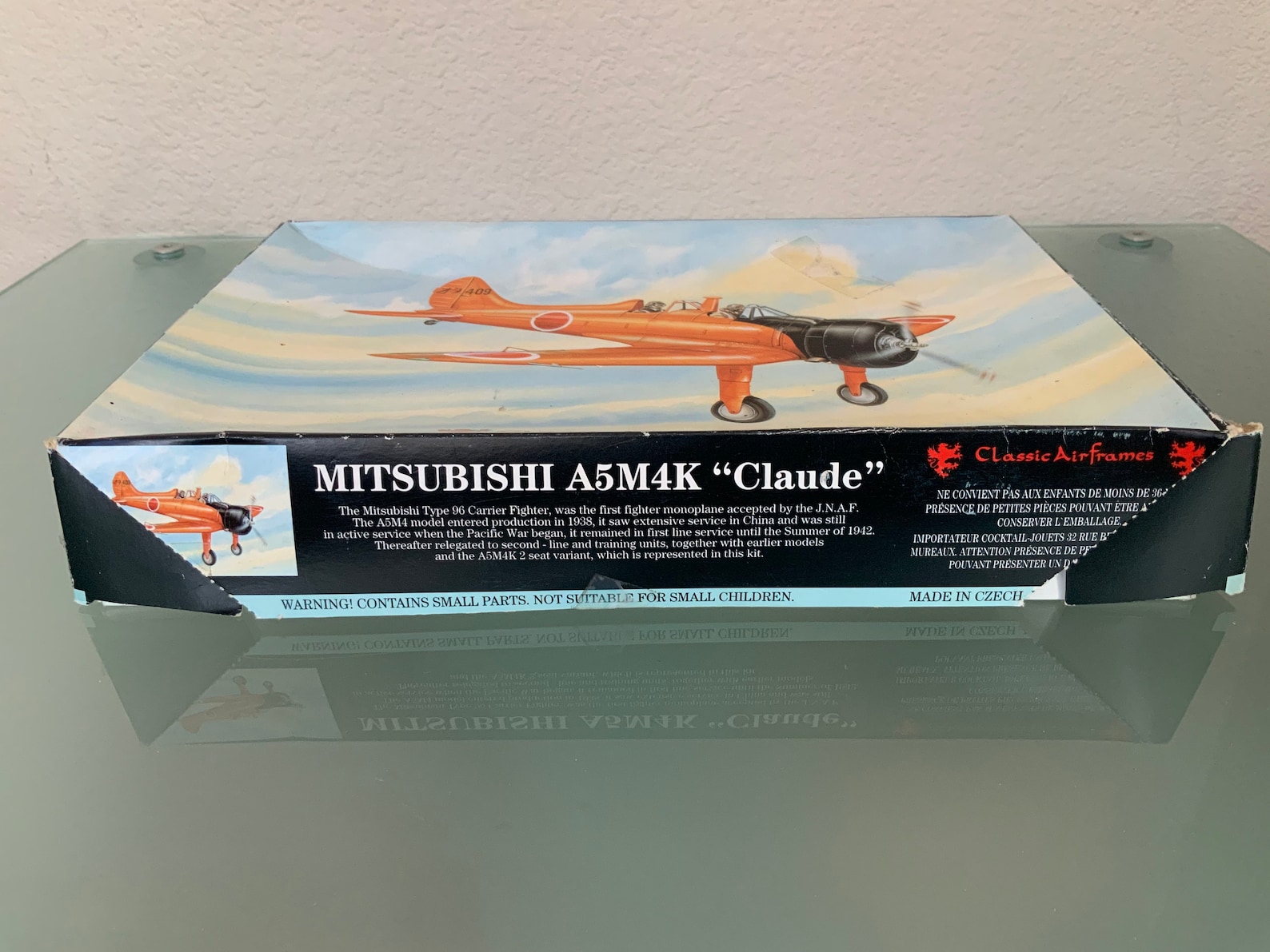 Classic Airframes 1/48 Mitsubishi A5M4K Claude Vintage Building ...