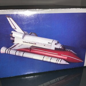 4 Foot Space Shuttle Columbia Giant Size Replica LTR Aerospace Vintage ...