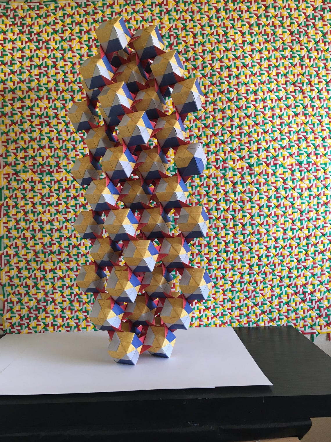 XL Innovative Insane Handmade Paper Art Sculpture Origami Architecture ...