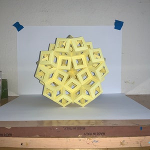 Origami Inversion Paper Sculpture Geometric Star Cubic Sphere 3 ...