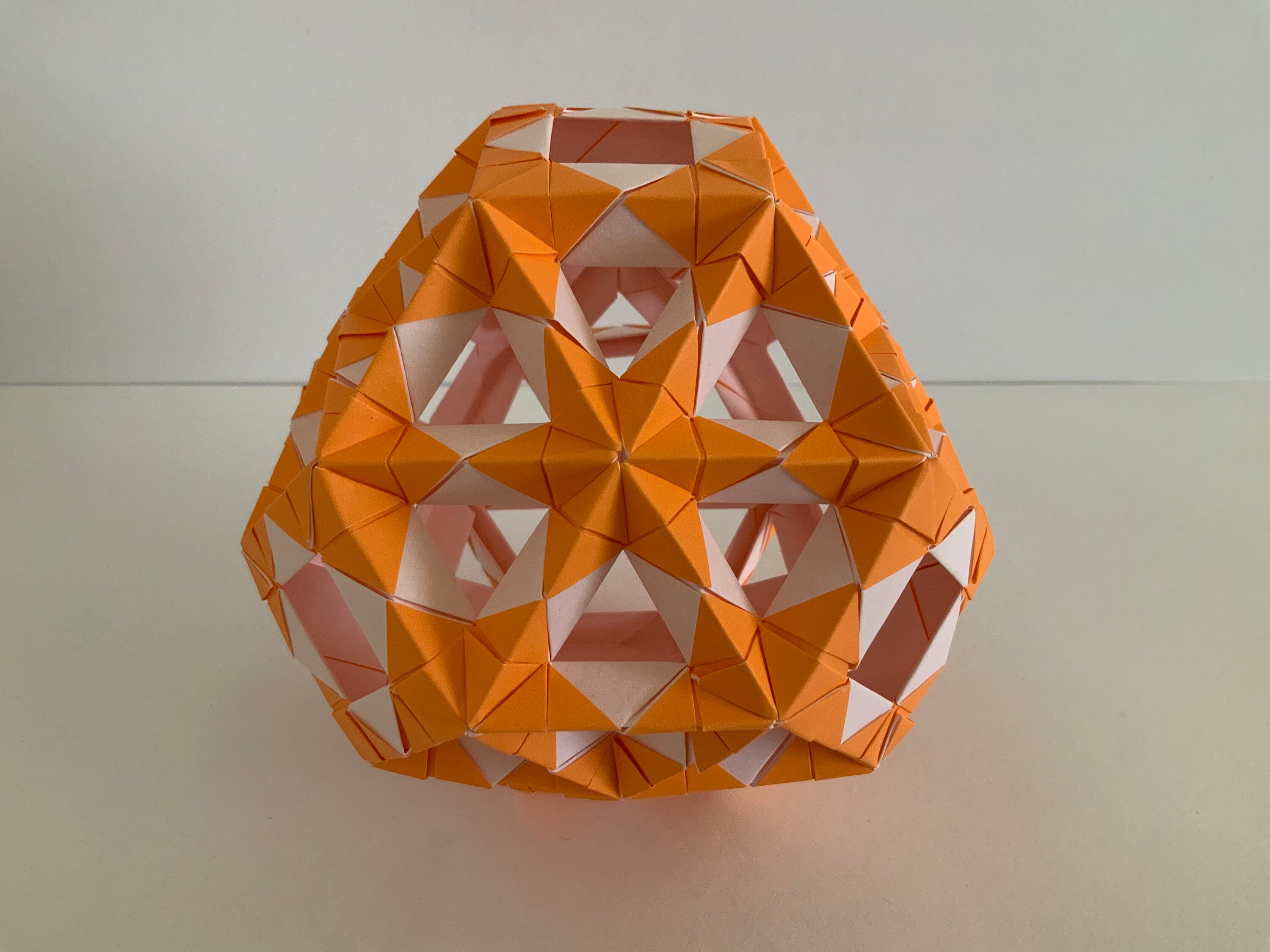 Octahedron Pyramid Paper Engineering Art Geometric Architecture ...