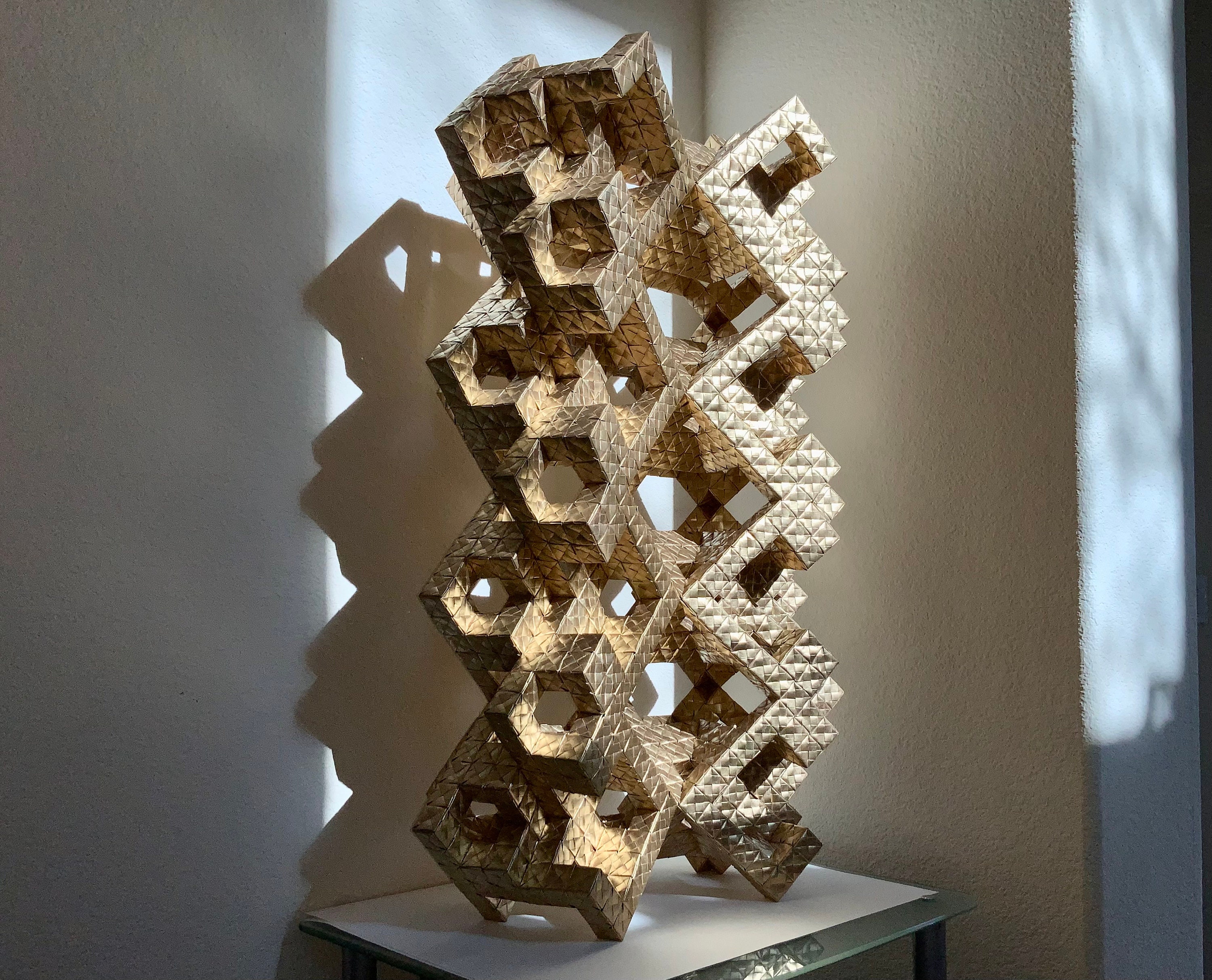 Monumental Origami Paper Engineering Freestanding Geometric Perfection ...