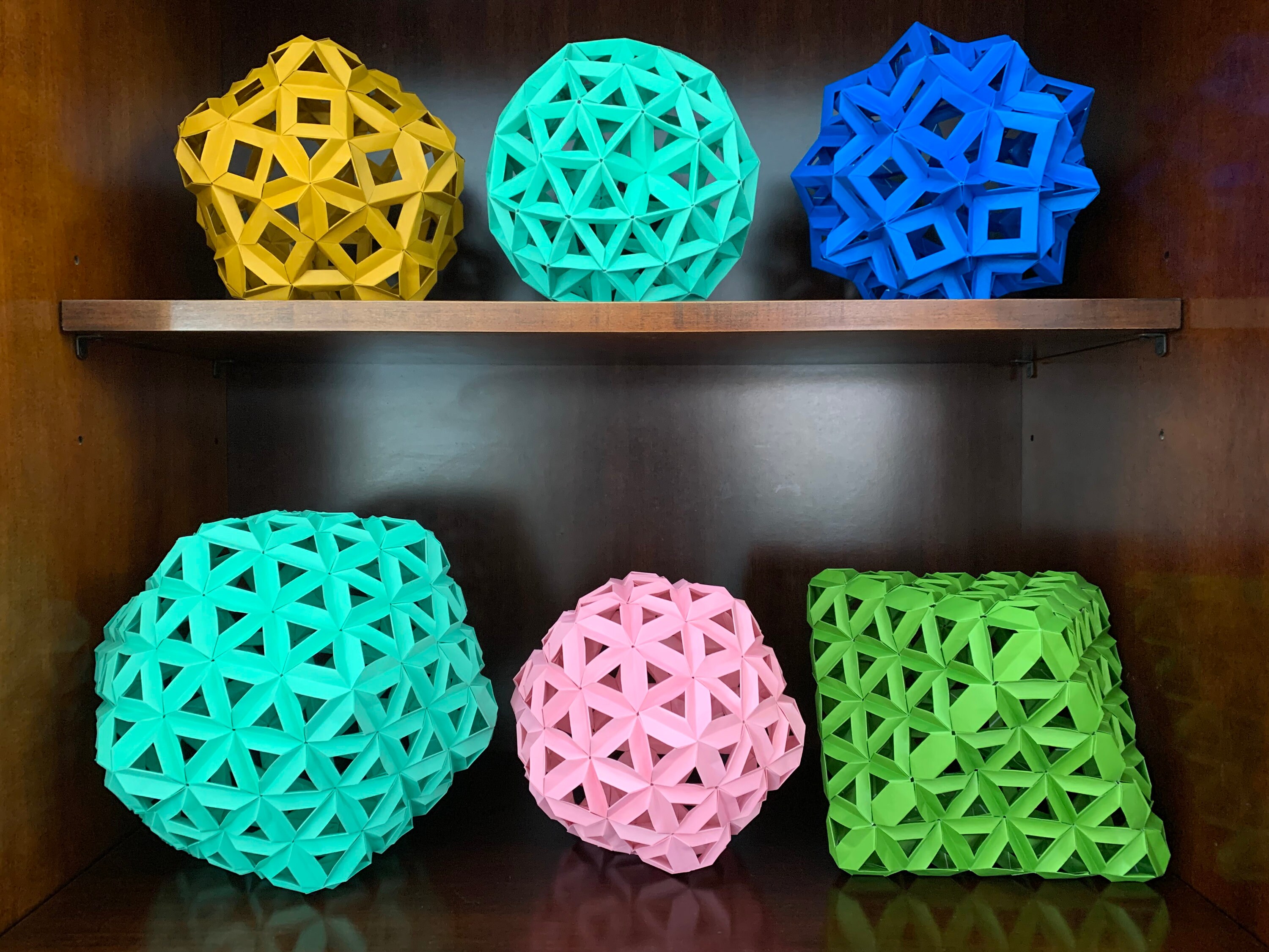 Easy 108 Sheet Octahedral Cube Vancehoustonorigami.com Original Art ...