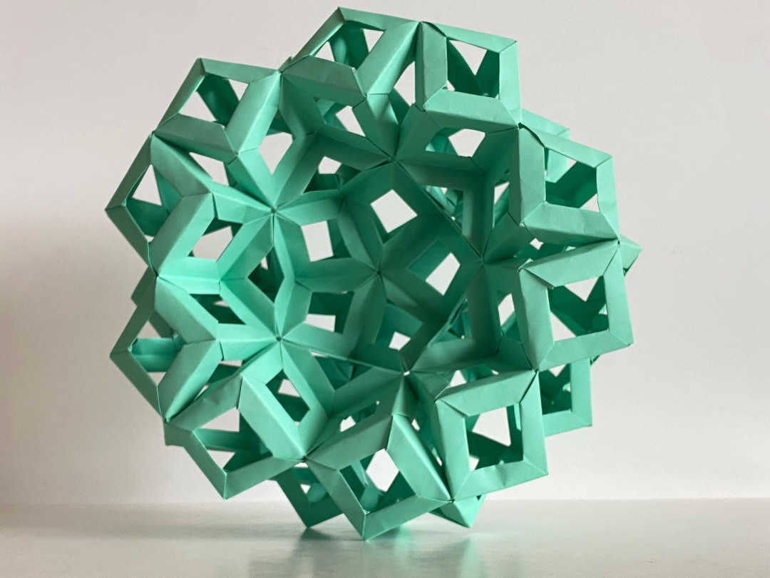 Vance Houston Original Icosahedron Variations Origami Art Sculpture ...
