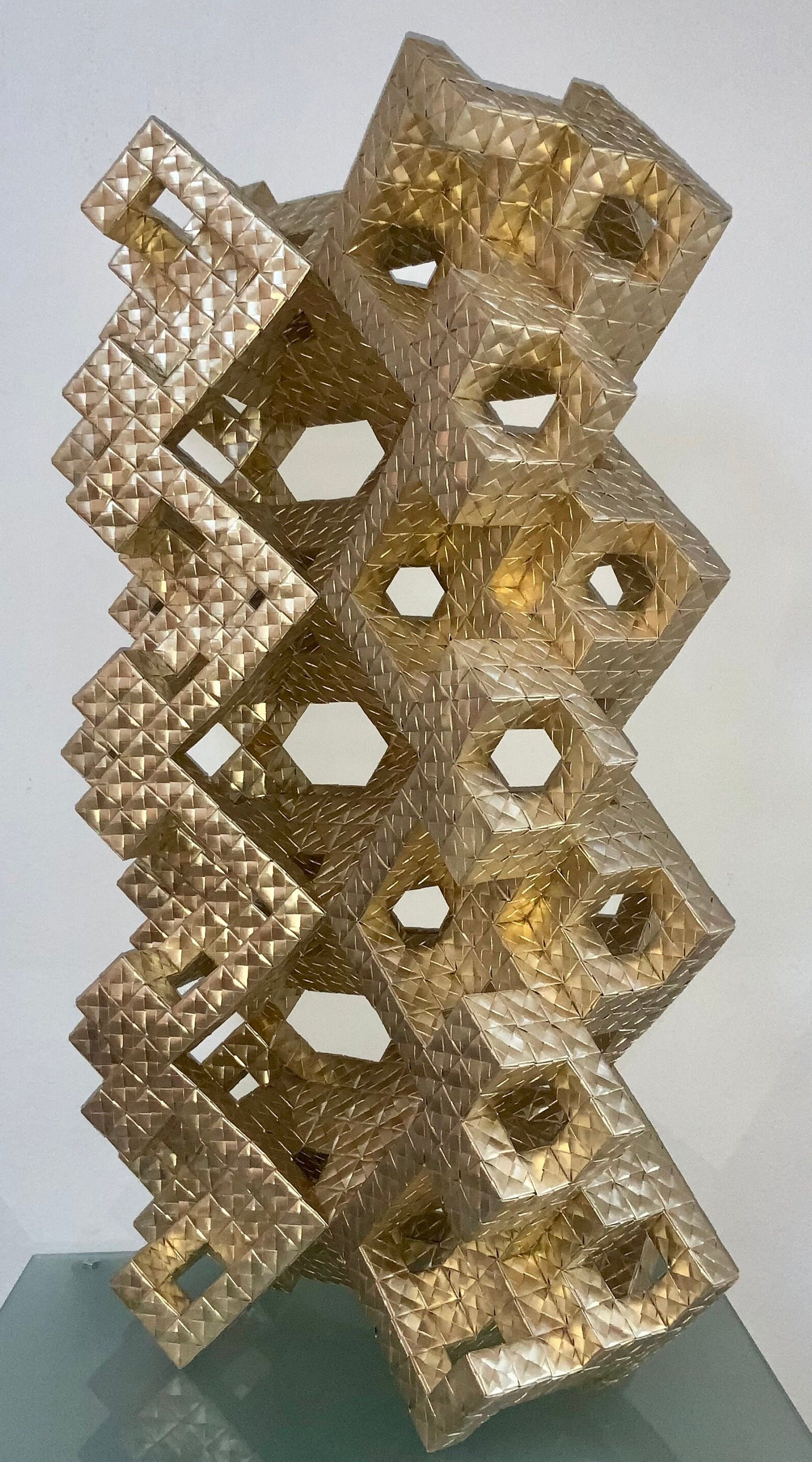Monumental Origami Paper Engineering Freestanding Geometric Perfection ...