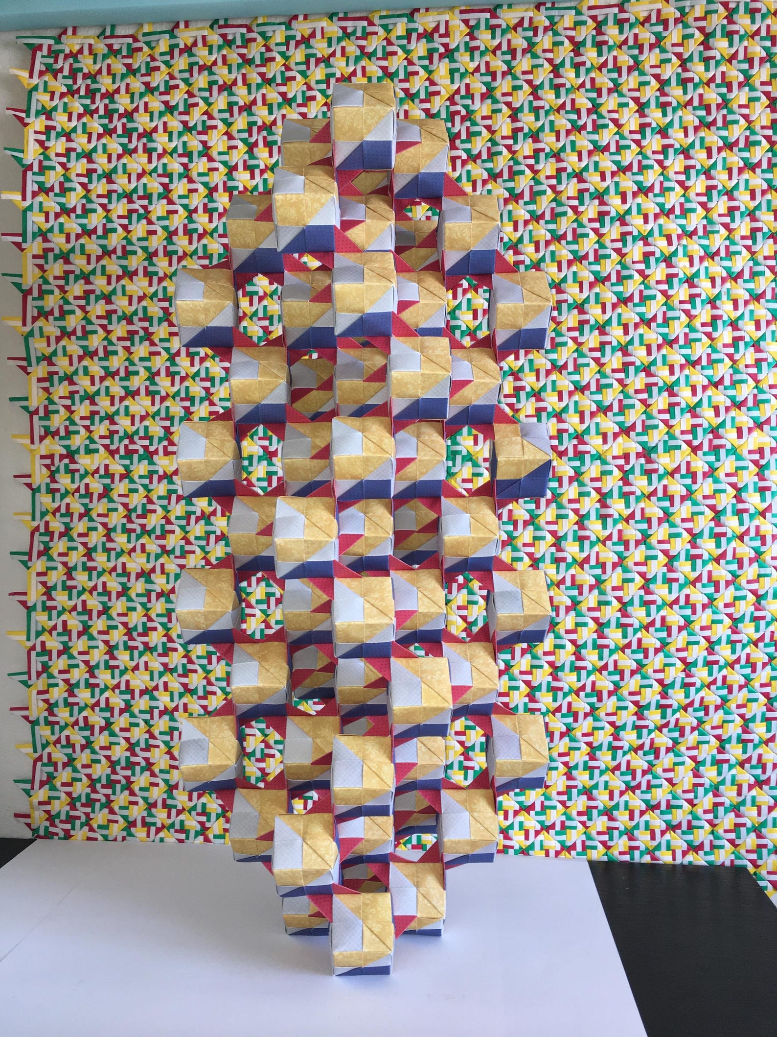 XL Innovative Insane Handmade Paper Art Sculpture Origami Architecture ...