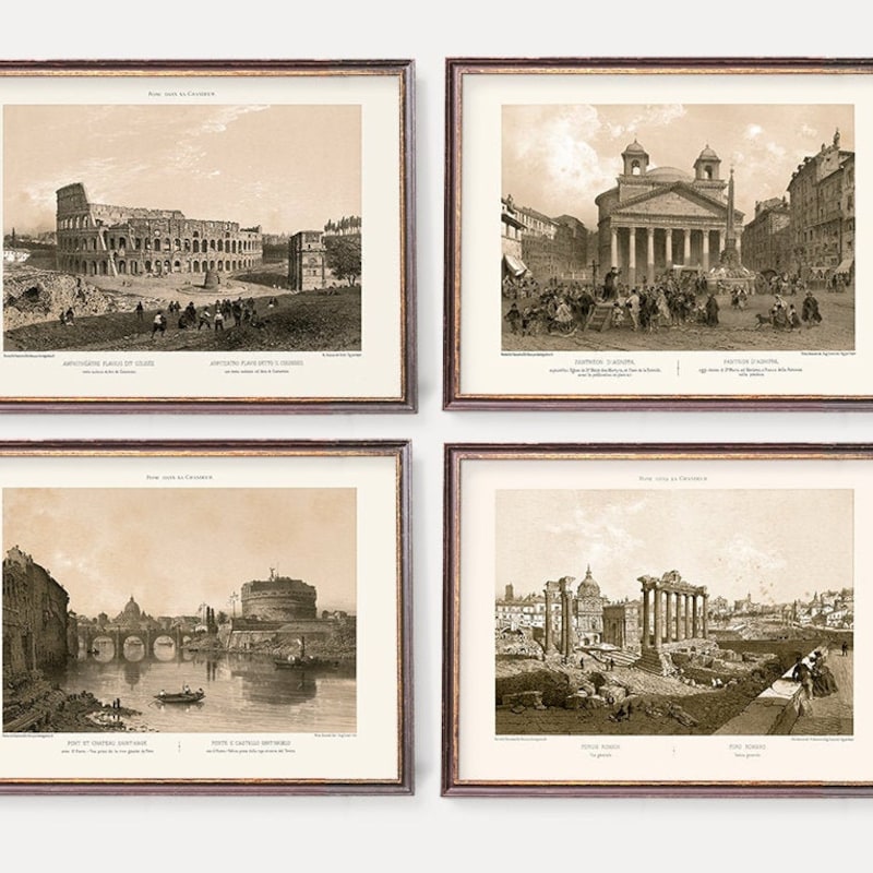 Rome Print - Etsy