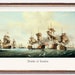 Sea Battle Print | Battleship Wall Art | Fine Nautical Art | Marine ...