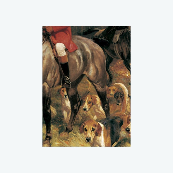 Fox Hunting Art Prints | Antique English Hunters, Dogs and Horses ...