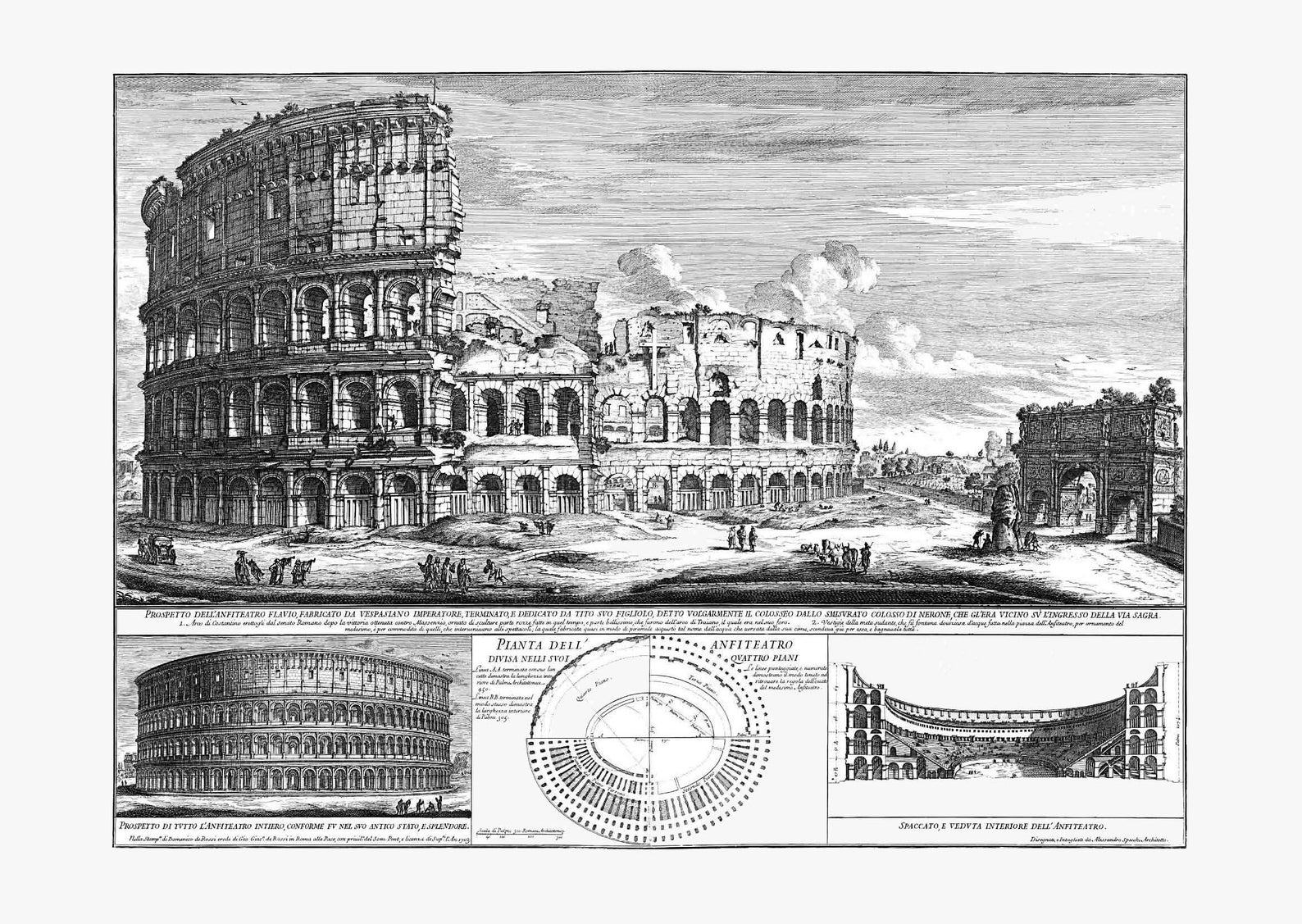 Ancient Rome Art Prints Classic Wall Art Colosseum - Etsy