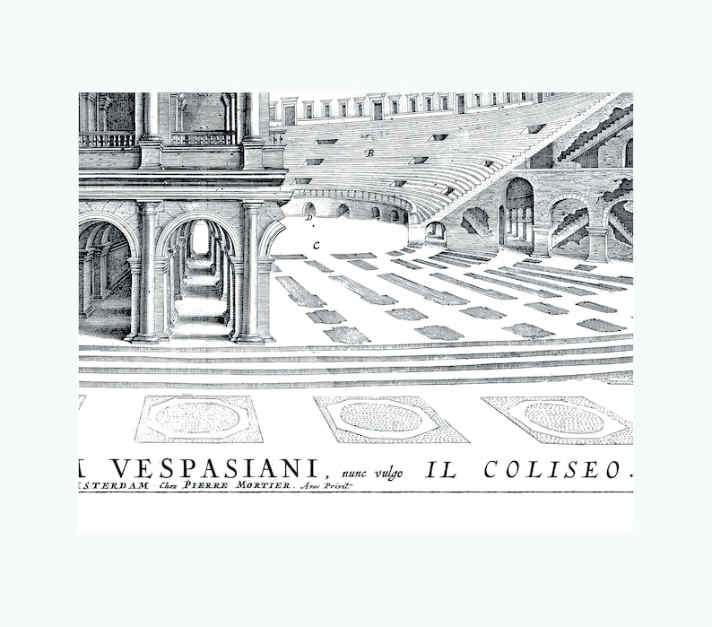 Ancient Rome Art Prints | Classic Wall Art | Colosseum & Pantheon ...