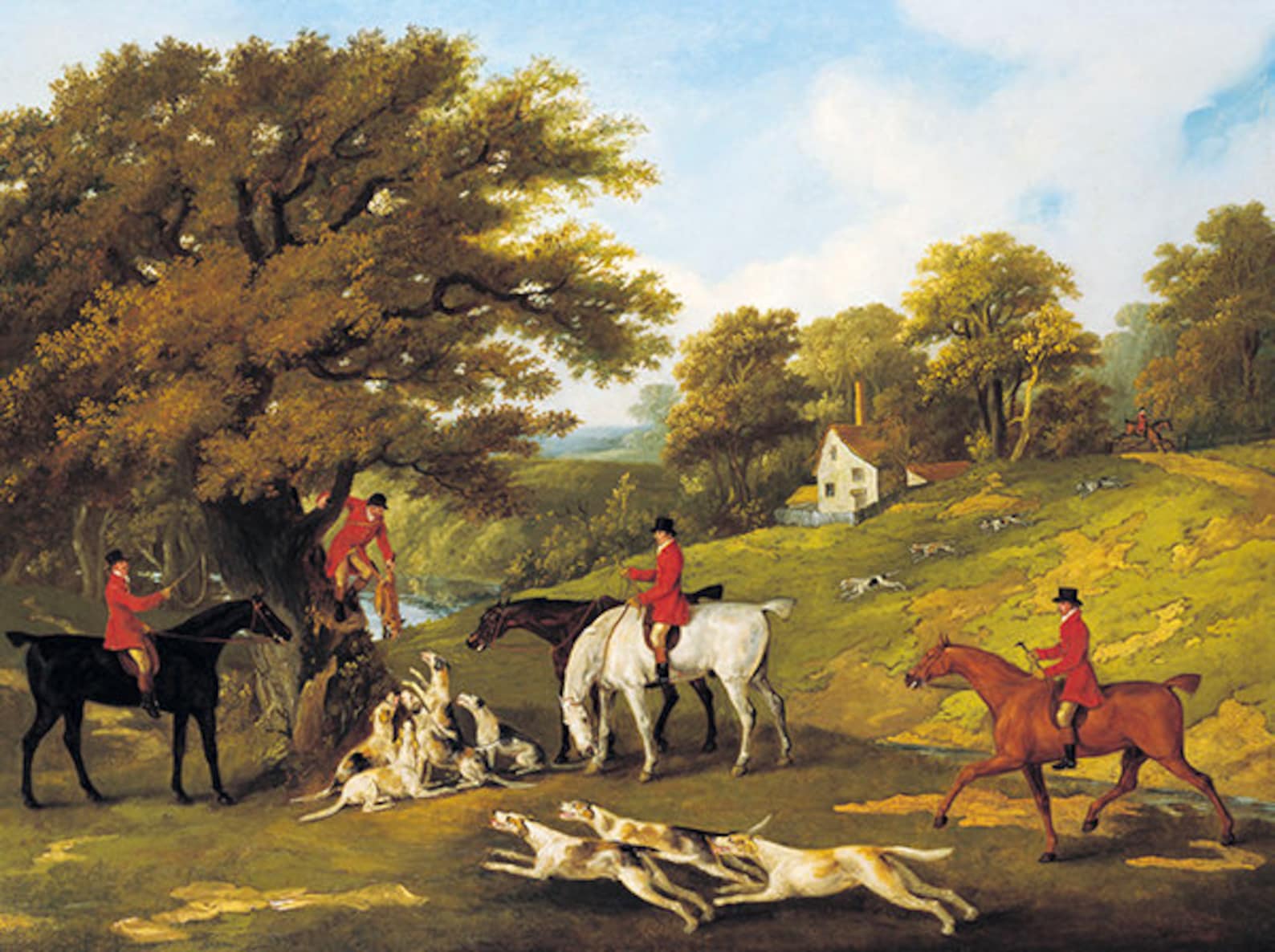 Fox Hunting Art Prints Huntsmen and Hounds English Vintage - Etsy