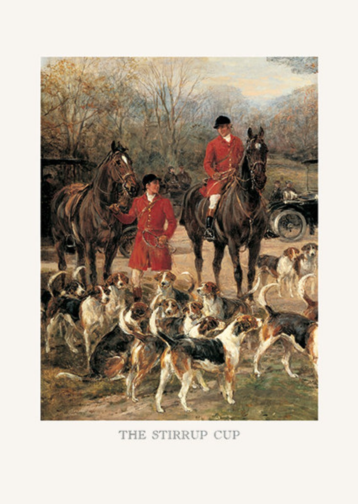 Fox Hunting Art Prints | Antique English Hunters, Dogs and Horses ...