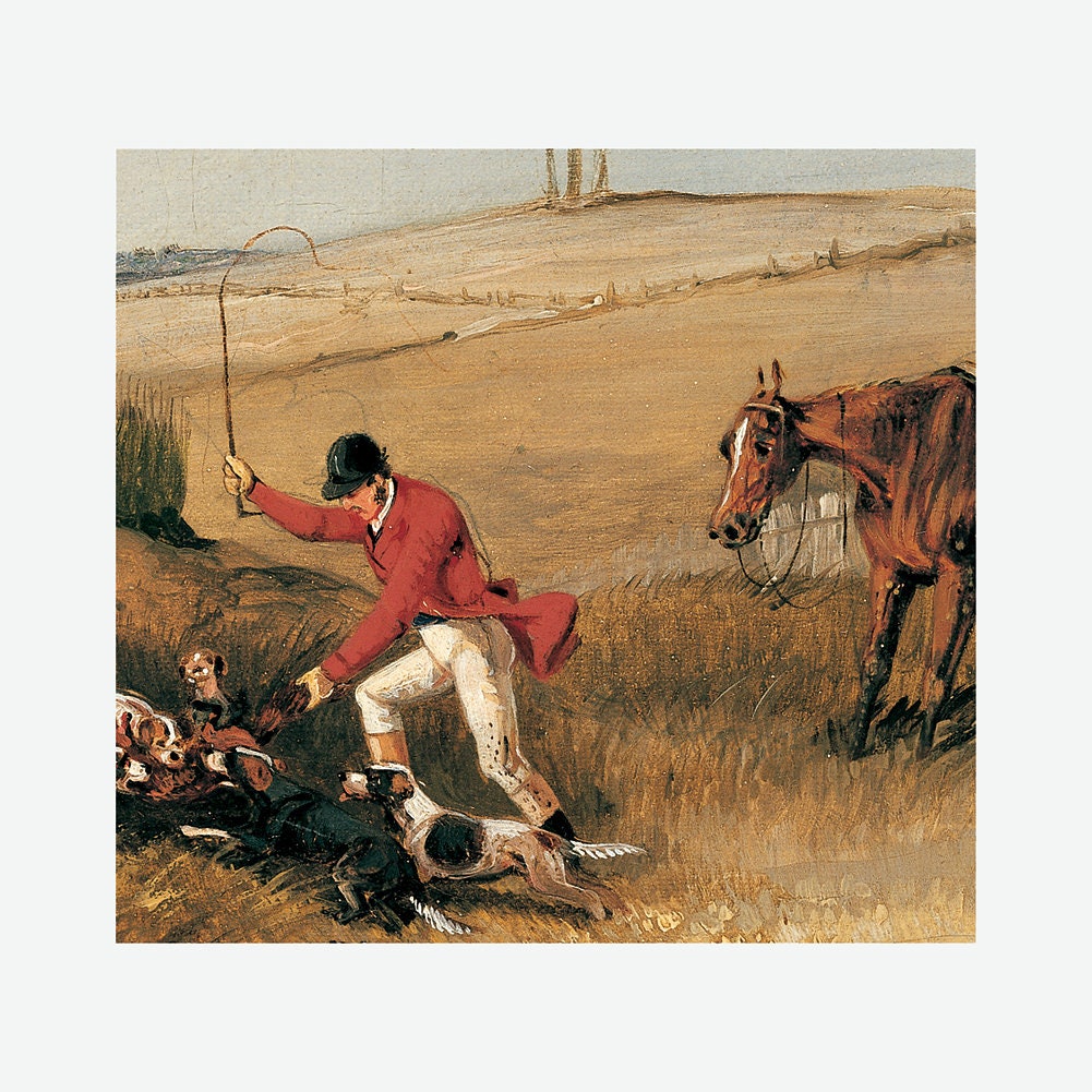 Fox Hunting Prints Vintage English Hunt Wall Art - Etsy