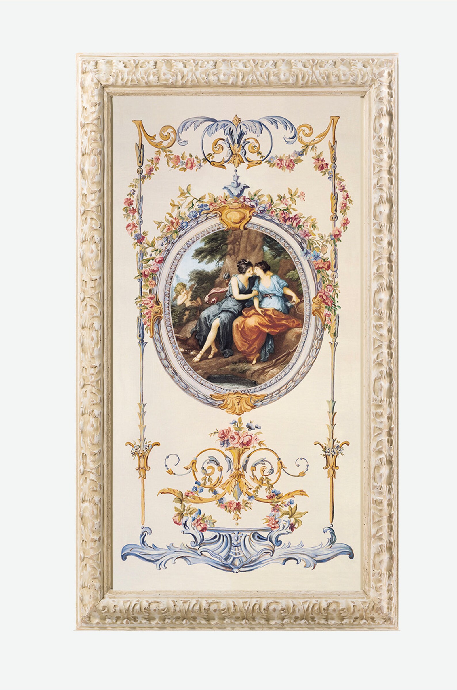 Neoclassical Decor - Victorian Wall Art - Classic Art Print of Shabby ...